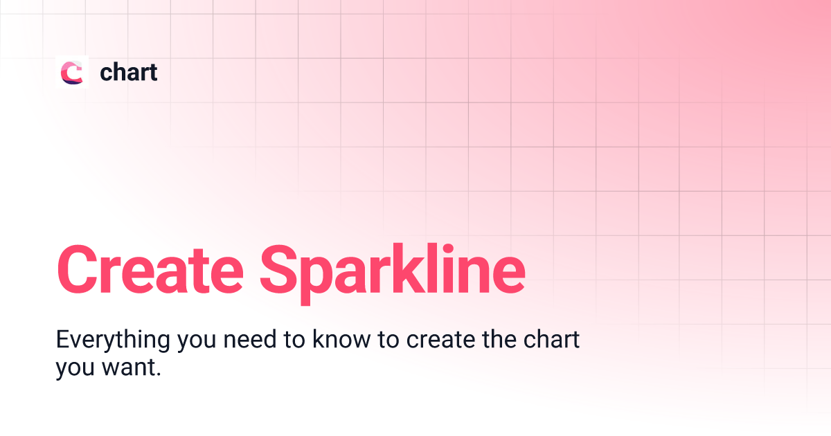 Create Sparkline | chart